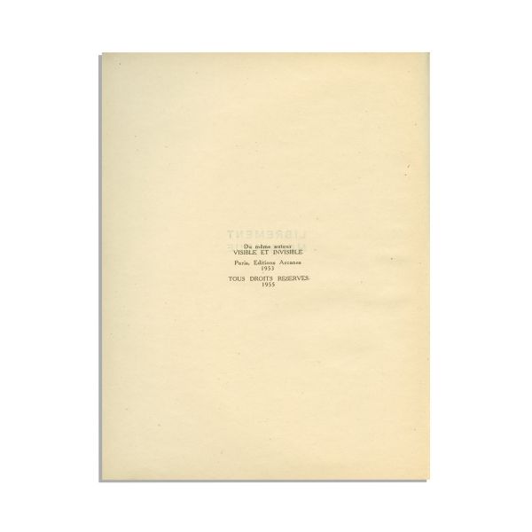 Dolfi Trost, Librement mécanique, 1955