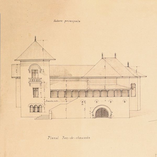 Ion Mincu, planul arhitectural al unei construcții
