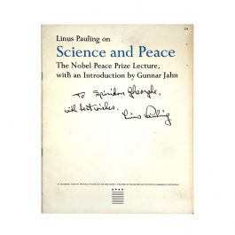 Linus Pauling on Science and Peace, The N