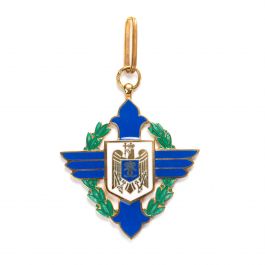 Ordinul „Virtutea Aeronautică” în grad de Comandor, model