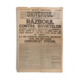 Publicația „Universul”, 29 iunie 1941