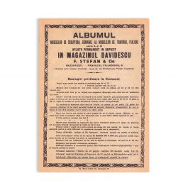 Albumul modelelor de sculptură și al modelelor de traforaj
