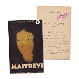 Mircea Eliade, Maitreyi, 1934, cu dedicație pentru L