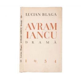 Lucian Blaga, Avram Iancu, 1934, cu dedicație olografă