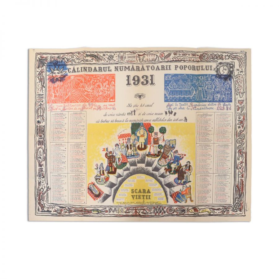 Calendarul numărătorii poporului, 1931