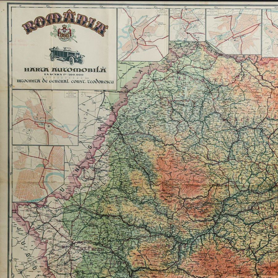 Harta Automobilă a României