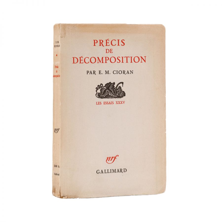 Emil Cioran, Précis de décomposition