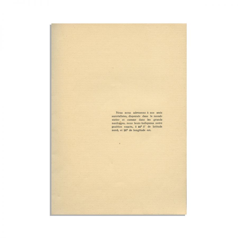 Dolfi Trost, Gherasim Luca, Dialectique de la Dialecti