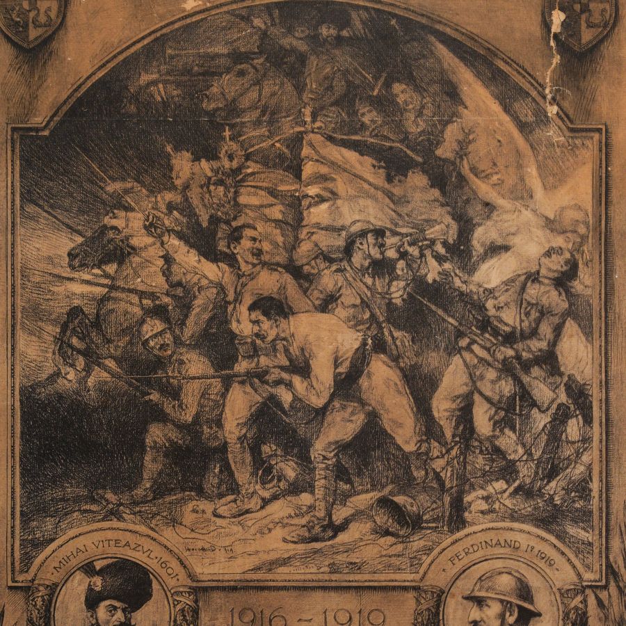 Diplomă de erou de război - Patria Recunoscătoare, 1916-1919
