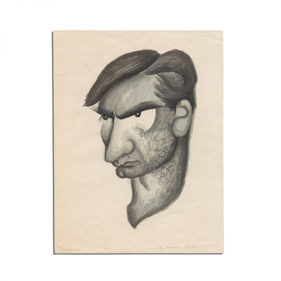 Jules (S.) Perahim, Geo Bogza, portret în peniță