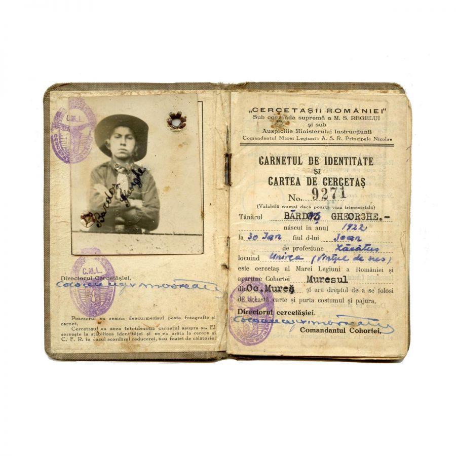 Bărdaș Gheorghe, Carnet de identitate și carte de cerc