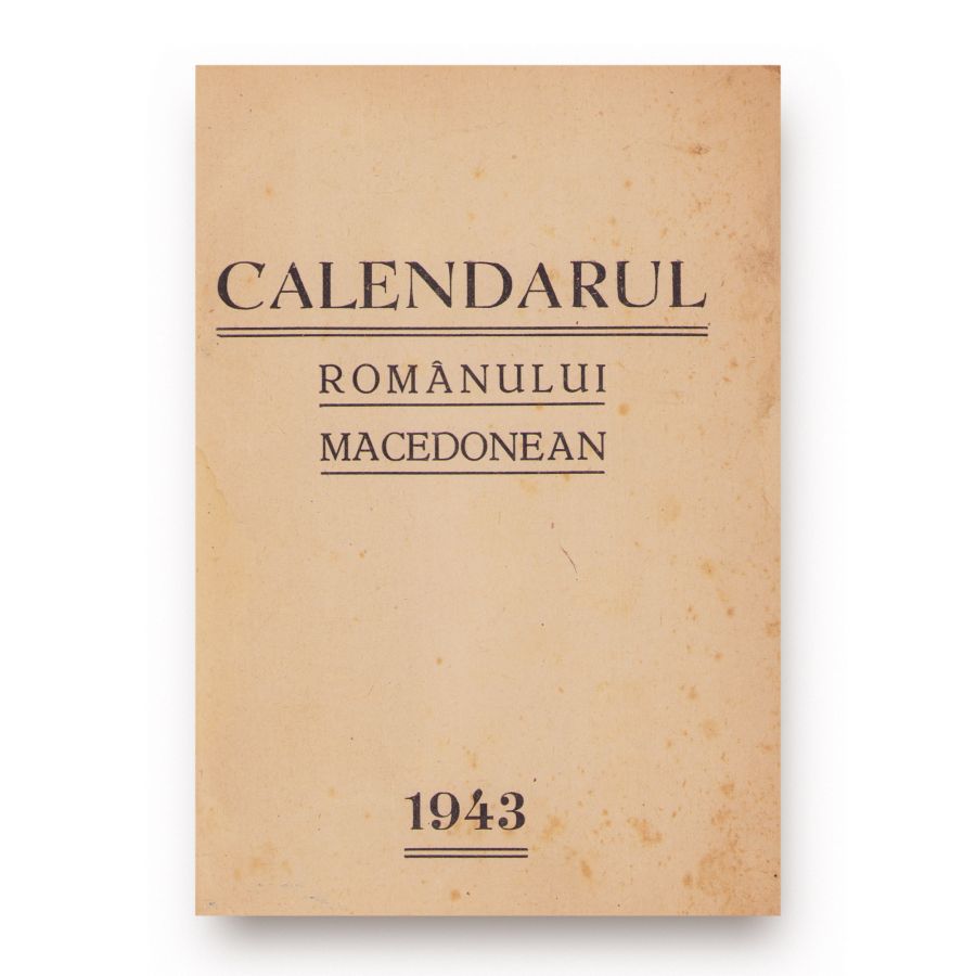 Calendarul românului macedonean, 1943