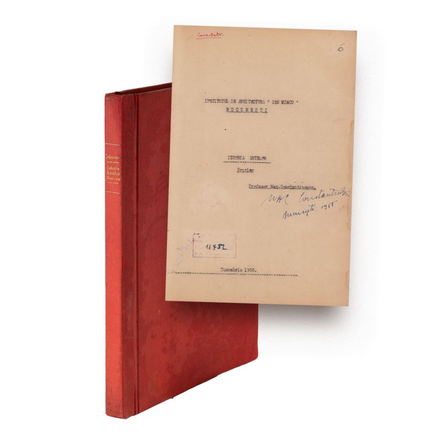 Prof. Mac Constantinescu, Breviar de Istoria Artelor, decembri