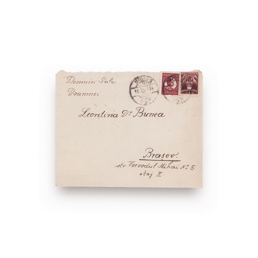Leontina Dr. Bunea, scrisoare de mulțumire + brevet, 1919-1934
