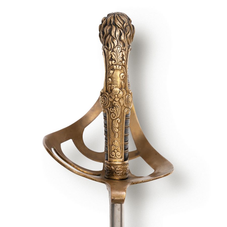 Sabie de cavalerie ce a aparținut Sub. Lt. Ghica, manufactura